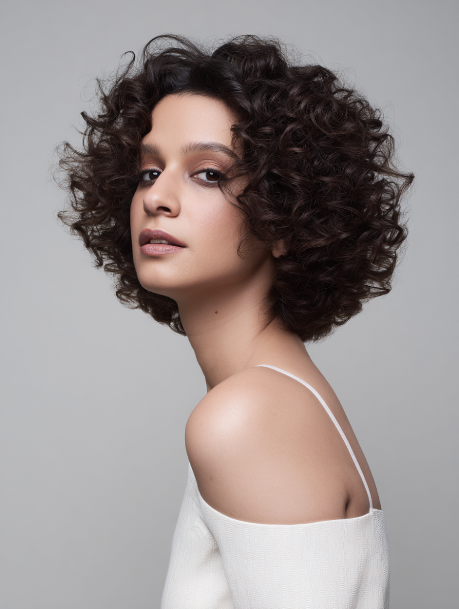 24 Curly Short Hairstyles That Show Off Natural Volume
